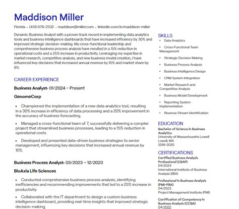 15 Data Analyst Cv Examples [with Free Templates]