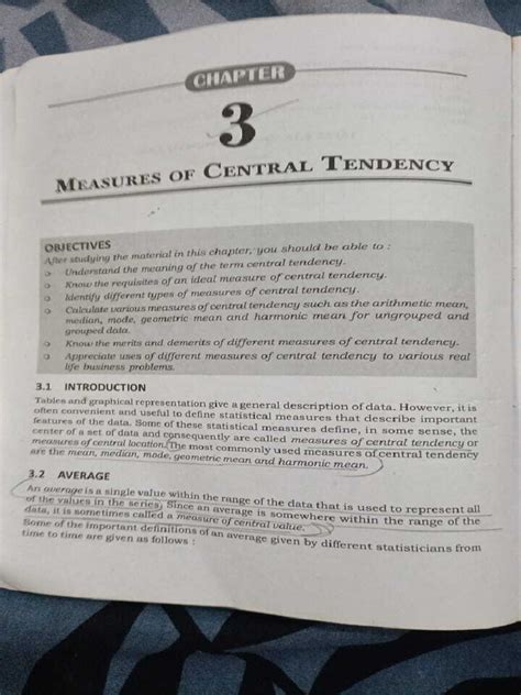 Central Tendency And Dispersion Pdf