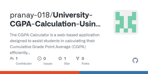 Github Pranay 018university Cgpa Calculation Using Django The Cgpa