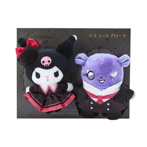 Sanrio Kuromi And Baku Ojosama Brooch Mascot Set Grumpy Bunny