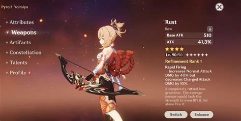If I Replace My Rust With Thundering Pulse Will My Total Atk Be Less
