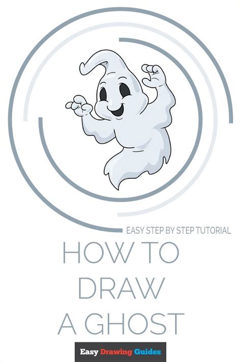 How To Draw A Ghost Really Easy Drawing Tutorial Leer Tekenen Tekenen