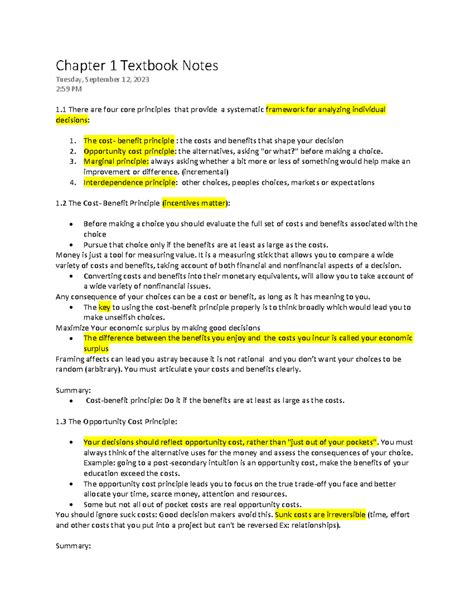 Chapter 1 Textbook Notes Chapter 1 Textbook Notes Tuesday September 12 2023 259 Pm 1 There