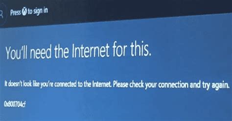 Troubleshooting Xbox One Error 0x800704cf Technipages