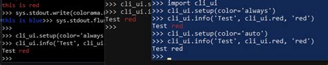 Color Auto Is Bad On Windows · Issue 51 · Your Tools Python Cli Ui