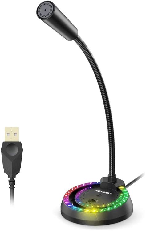 Bengoo Usb Computer Microphone Podcast Gaming Mic With