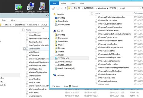 Admx Gpo Folders Missing ﻿ Windows Server 2012