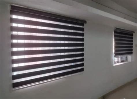 Brown Pvc Window Blind At Rs 55sq Ft पट्टियों से बना खिड़की का परदा