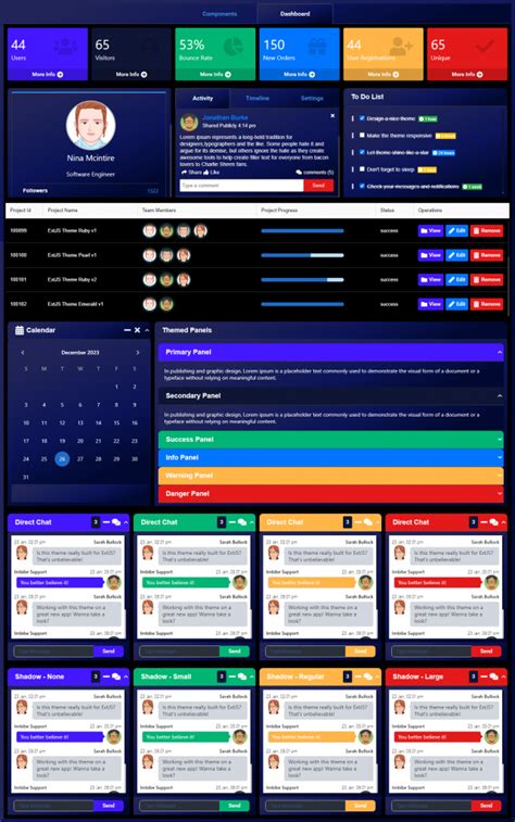 sapphire theme for ext js ext js themes and components by imbibe tech