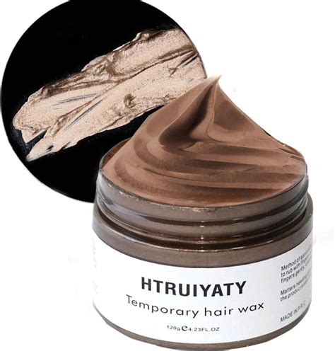 Asocrew Hair Wax Color Black Hair Wax Dye Hair Styling