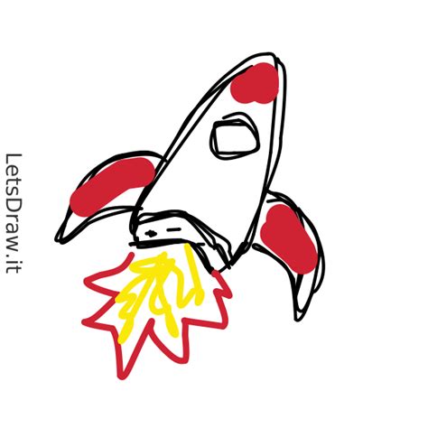 How To Draw Rocket Xpodbxowa Png LetsDrawIt