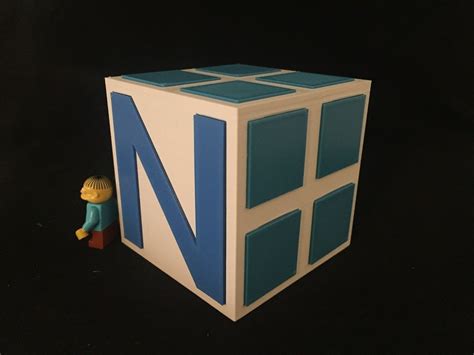 Numpy Logo 2d And 3d By Maeshmaker Download Free Stl Model