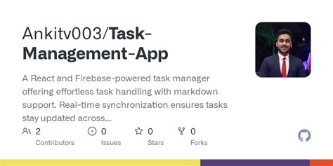 Github Ankitv003task Management App A React And Firebase Powered