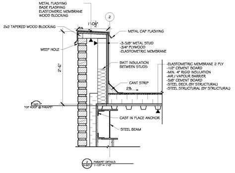 Wall Sections And Detail Drawings By Raymond Alberga At