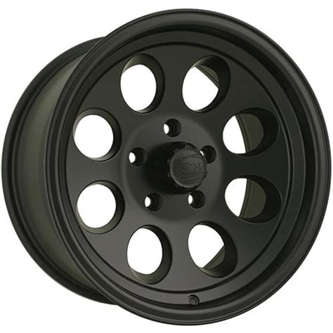Ion Alloy 171 Matte Black Wheels 5x5 16x8 5 171 6873mb