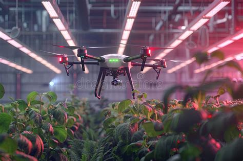 Drones Equipped With Sensors Are Actively Monitoring Crops While Ai Optimizes Agricultural