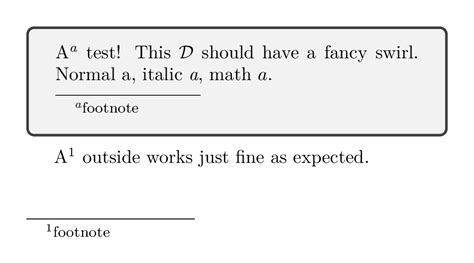 Xcharter Font With Otfmath Option Does Not Set Footnotes Inside