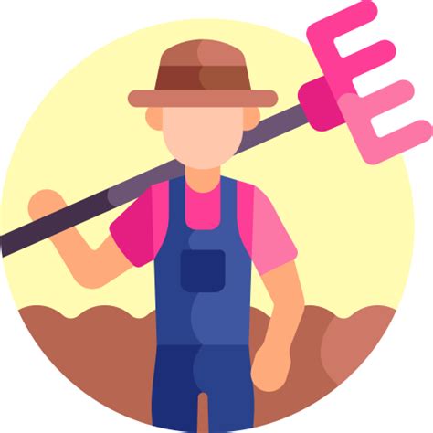 Peasant Free People Icons