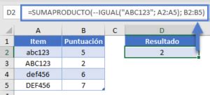SUMAPRODUCTO Cómo Funciona Arrays Criterios Excel y Google Sheets Automate Excel