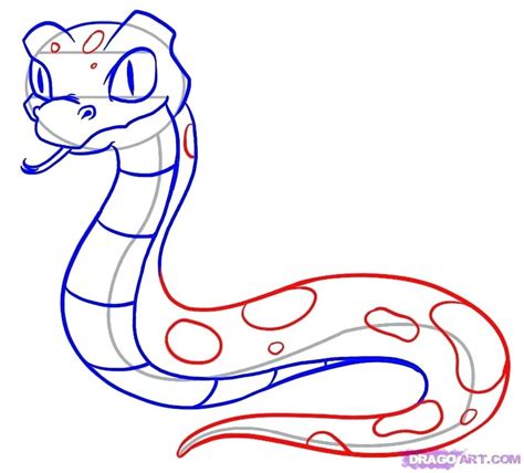 Coiled Snake Drawing Free Download On Clipartmag