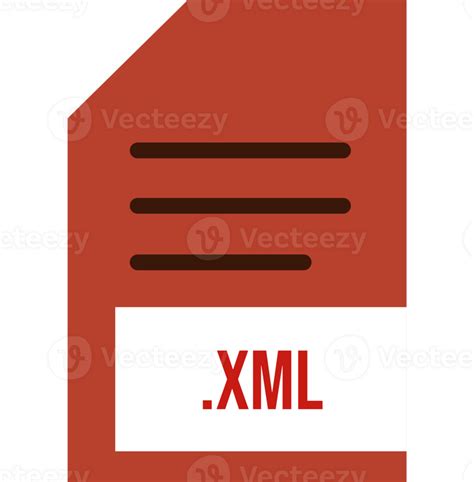 Xml File Extension Icon Minimal Colro Fill Art 57326012 Png