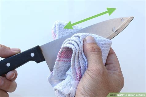 3 Ways To Clean A Knife WikiHow