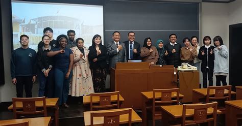 Sriwijaya University Indonesia Visited Msda Rikkyo University