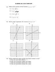 Understanding Inverse Functions in Algebra: Finding the Inverse ...