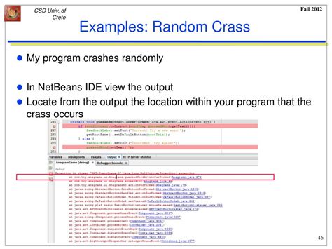 ppt java packages make ant and java code testing debugging powerpoint presentation id 2728460
