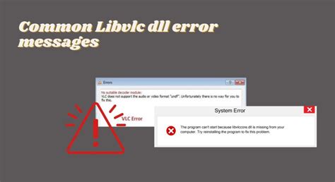 Ways To Ignore Main LibVLC Error In VLC Player
