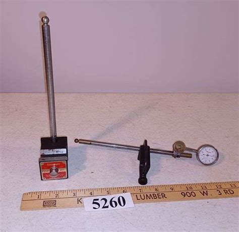 Starrett 657 Mag Base 196 Dial Indicator Etc Mark Van Hook Auctioneer