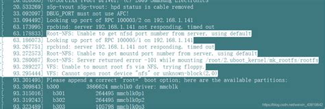 解决linux kernel使用nfs启动失败的问题 kernel module nfs is missing csdn博客