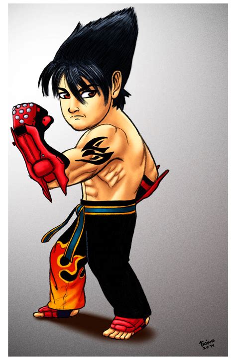 Jin Kazama Chibi By Troianocomics On Deviantart