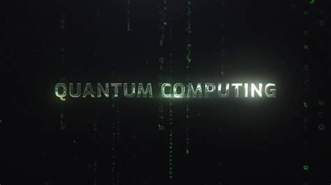 Quantum Computing Words On Matrix Background Stock Motion Graphics Sbv 349389663 Storyblocks