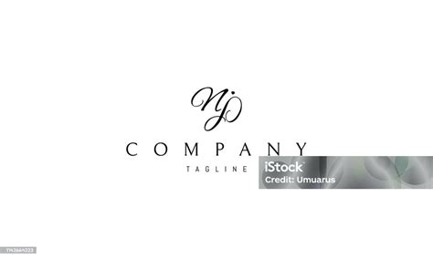 이니셜 문자 N 및 J 블랙 벡터 로고 디자인 3 0명에 대한 스톡 벡터 아트 및 기타 이미지 0명 개념 개념과 주제 Istock