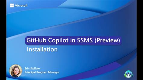 Github Copilot In Ssms Preview Installation Youtube