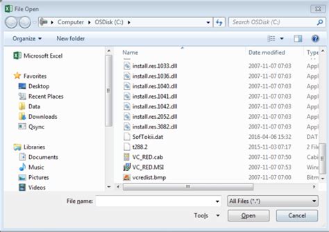 Vba Filedialog Opening Selecting Saving Files Application Filedialog