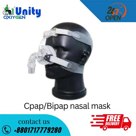 Cpapbipap Nasal Mask Nasal Mask With Head Gear