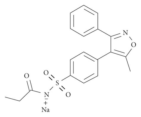 Structure Of Parecoxib Sodium Download Scientific Diagram