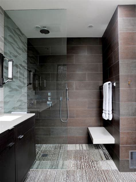Modern Open Showers