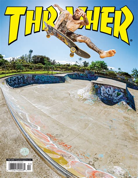 Thrasher Magazine Cover 2024 Product Spotlight Thrasher Magazine