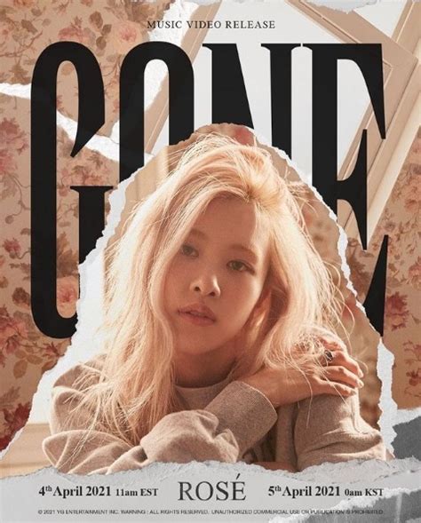 New Teaser Blackpinks Rosé Gone Mv Is Out Music Rated