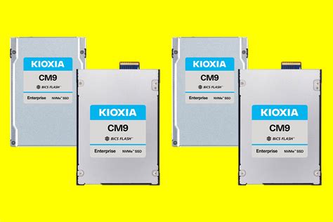 Kioxia Cm9 Pcie Gen5 Nvme Ssds Launched In 25in And E3s Servethehome