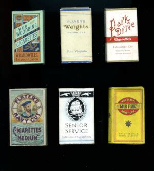Cigarette Brands From The 1950s Uk