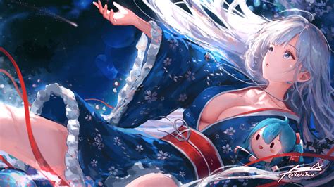 Redcxca Hatsune Miku Osu Vocaloid Highres Second Party Source 1girl O Alisa Osu