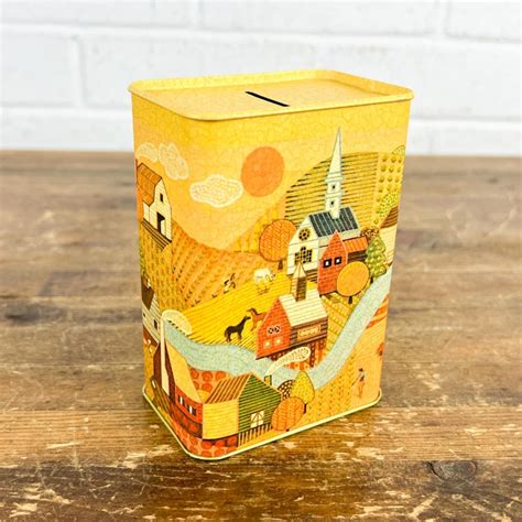 Vintage Coin Bank Etsy