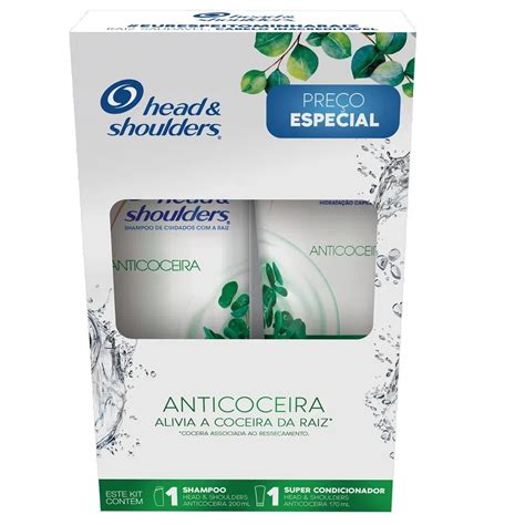 Kit Head And Shoulders Anticoceira Com 1 Shampoo 200ml 1 Condicionador