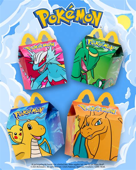Pokémon Philippines Community Pokémon × Mcdo Happy Meal Promotion
