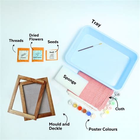Diy Handmade Paper Kit Unique Art And Craft Kit Kitsters
