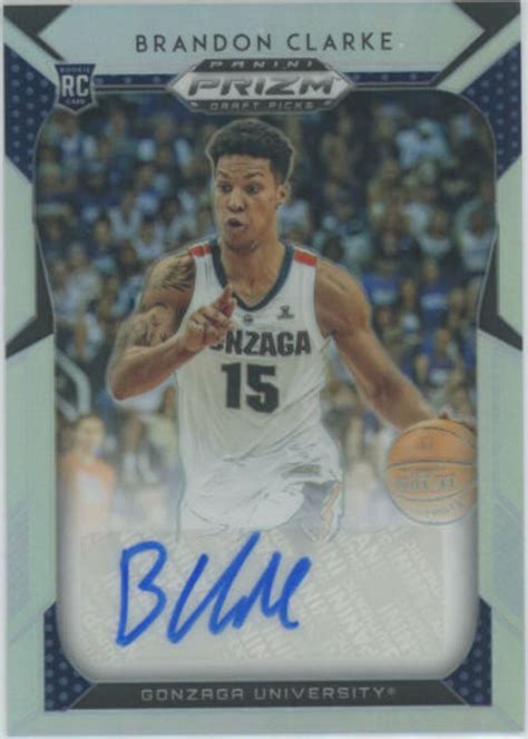 Future Watch Brandon Clarke Rookie Basketball Cards Grizzlies